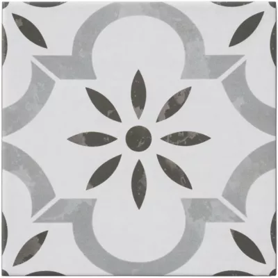 8x8 Ceramic Tile Cube Deco Grey 8X8 Matte Ceramic – Tilemart